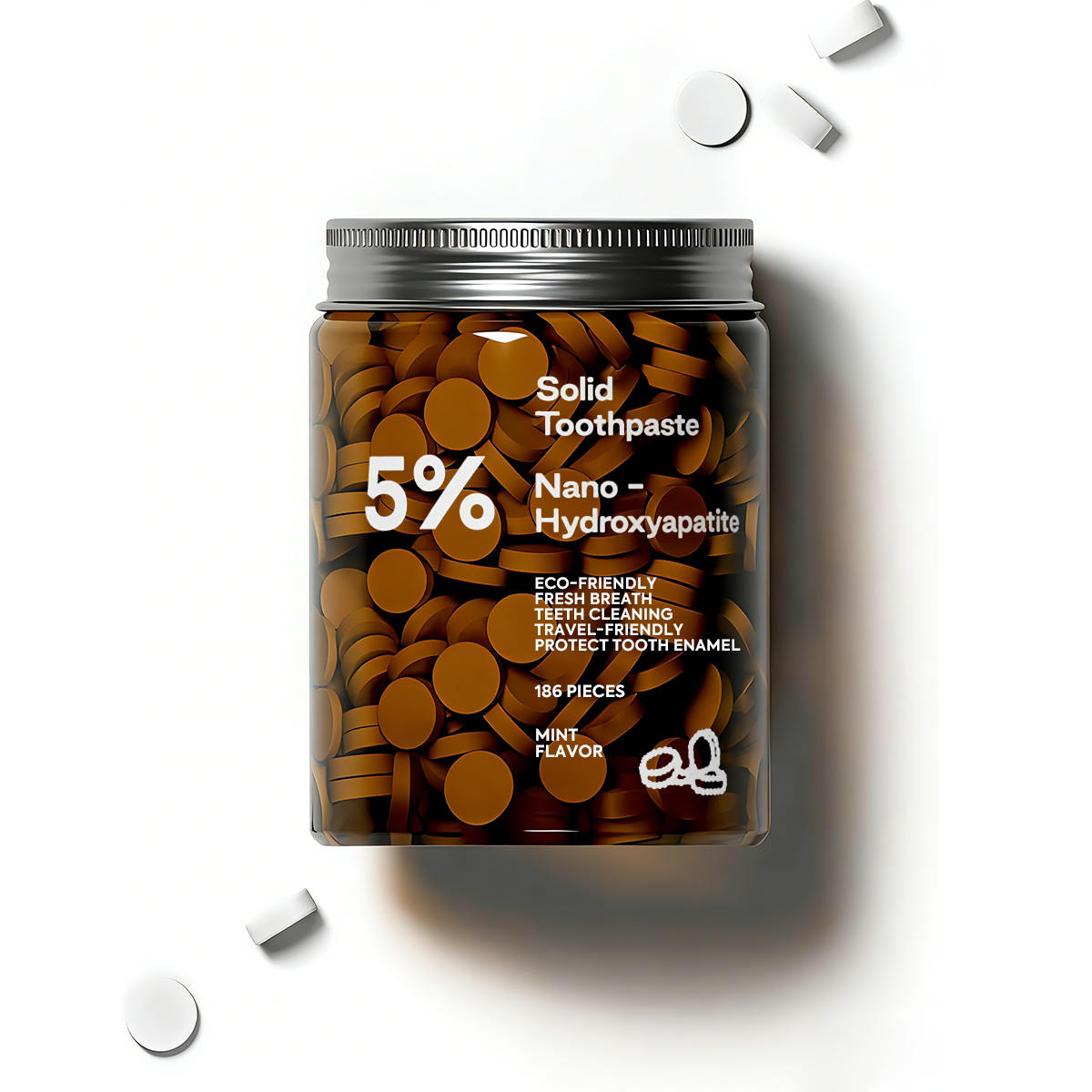 5% Hydroxyapatite Toothpaste Tablets: Natural Enamel Repair – Ggvbeauty